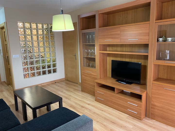 1ª Línea Playa San Lorenzo, Garaje Incluido, 2hab - 希洪