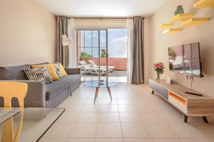 Appartement Spacieux Avec Terrasse Devant La Mer - Morro Jable