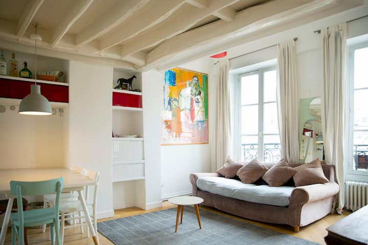 Duplex Montmartre Vue Sacrécoeur - Párizs