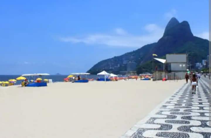 Flat Bem Decorado Em Ipanema. - 伊帕內瑪