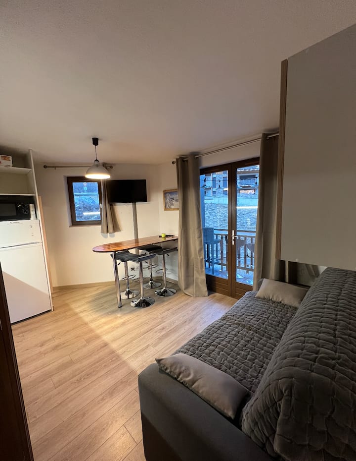 Chaleureux Studio/coin Montagne - Le Monêtier-les-Bains