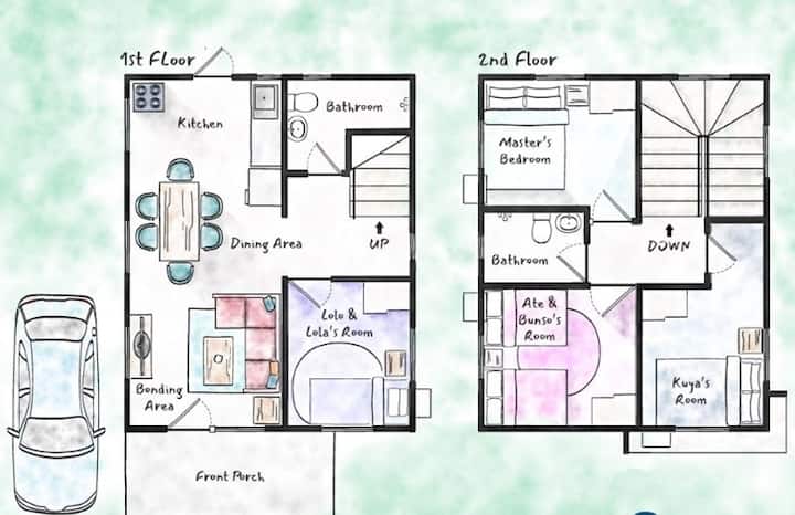 Beautiful 4 Bedroom Home In Compostela Cebu - Compostela