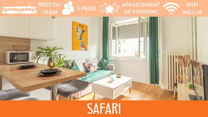Zenb&b | Safari | Proche Suisse | Pied Du Tram - Annemasse