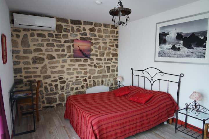 Chambre Double Avec Terrasse - La Turballe