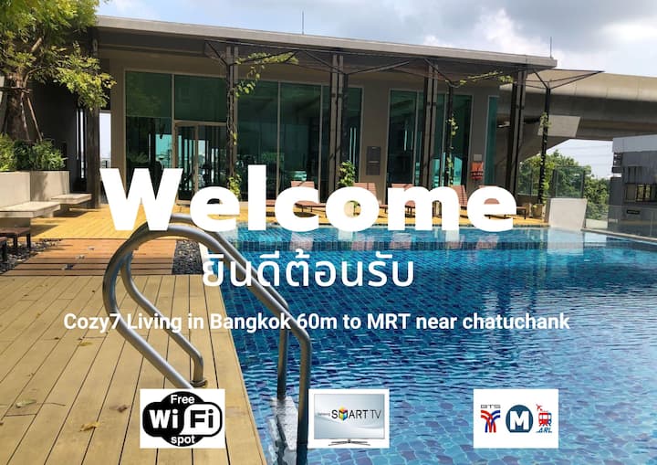 Cozy7 Living In Bangkok60 M To Mrtnear Chatuchank - Bangkok