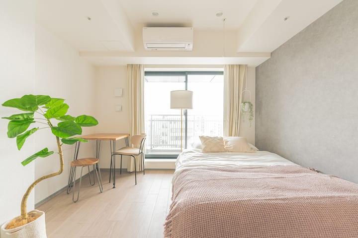 【羽田空港まで15分!】ホテルライクな空間で東京観光の拠点に!1週間以上の滞在にもおすすめ(804) - Yokohama