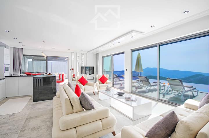 Villa Twin 2 - Luxury Villa In Kalkan/üzümlü Köyü - Türkei
