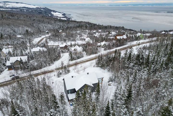 Vertigo - Panorama Majestueux, Confort Et Intimité - Charlevoix