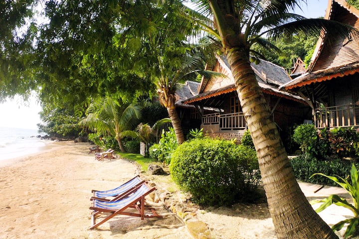 Untouched Sandy Beach Experience, Beach Bungalow - Ko Phi Phi Don