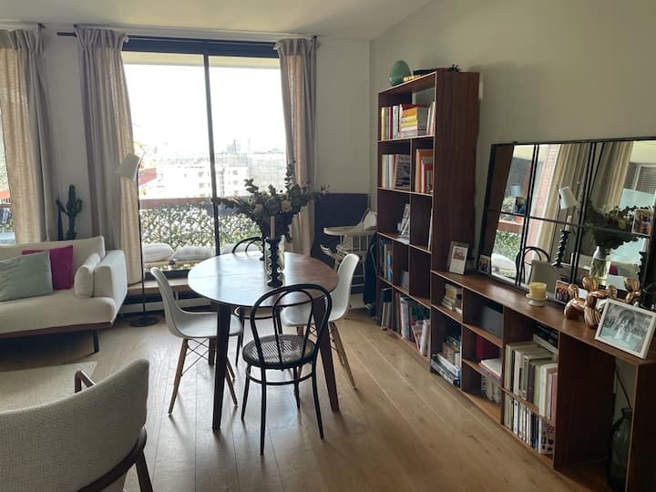 Charmant Appartement Familial Ensoleillé - Boulogne-Billancourt