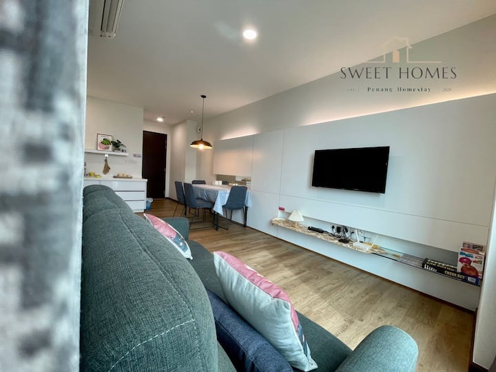 Holidaycozy Straitsgardensuite Penang#6pax#family - George Town