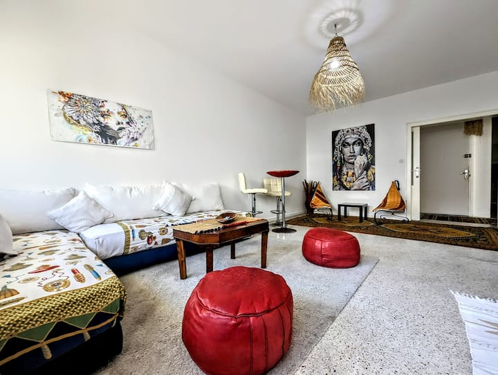 Cosy Appartement En Plein Cœur De Rabat - Rabat