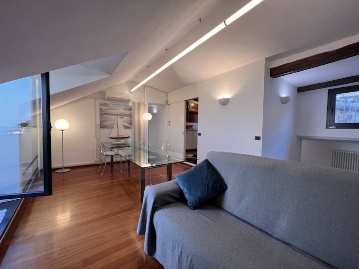 San Faustino 165 Mq With Sea View And Parking - Rapallo