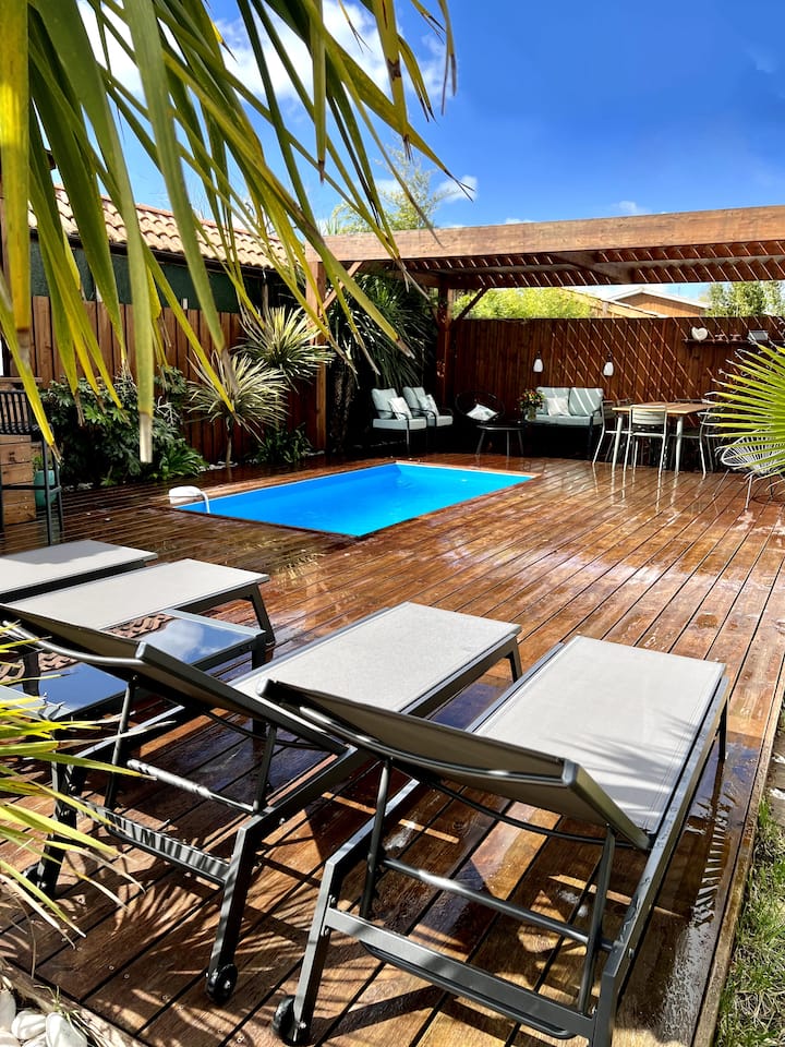 Villa Cosy - Piscine - Pétanque - Ping Pong - A/c - Arcachon
