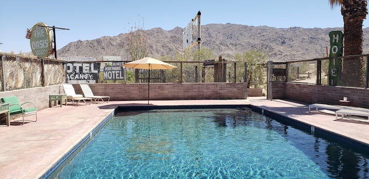 1930s Adobe With A Pool, Fireplace & 5m To Park - Twentynine Palms, CA