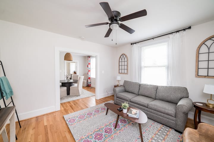 Broadway Bungalow-lu 6m, Uofl 1m, Downtown 4m - Lynchburg, VA