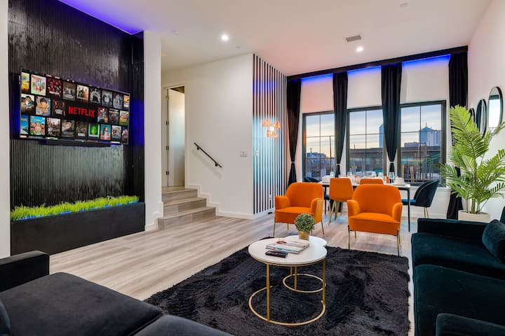 Kl Residence | Rooftop Projector | 5 Min-downtown - 達拉斯