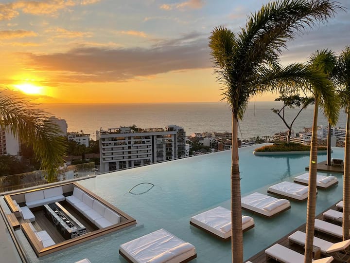 Luxurious Condo Colozza Sohopv - 1bed/2bath - Puerto Vallarta
