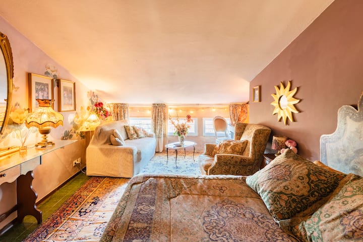 Romantic Boho Room, Long Term Sublet - Bologne