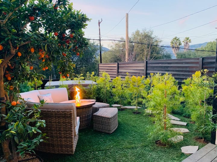 Hot Tub Haven W Fire Pit, New Remodel, Fenced Yard - Ojai, CA