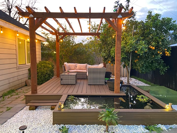 World Cup Nest | Koi Pond | 1-bedroom | 2-cars - Monrovia, CA