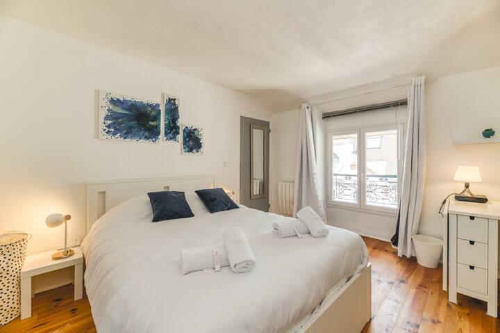 La Salamandre : 40m2, 1 Chambre, 2 Pas De La Gare - Lac de Paladru