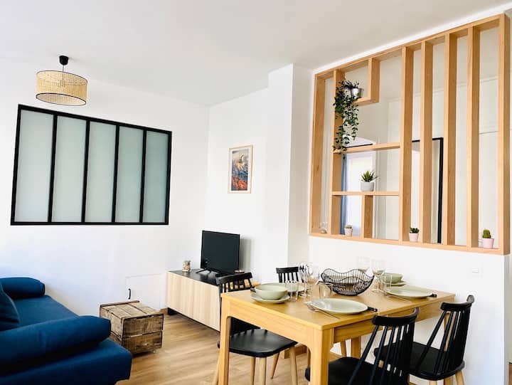 L'écrin | Grand Parking | 2 Chambres | Fibre - Grenoble