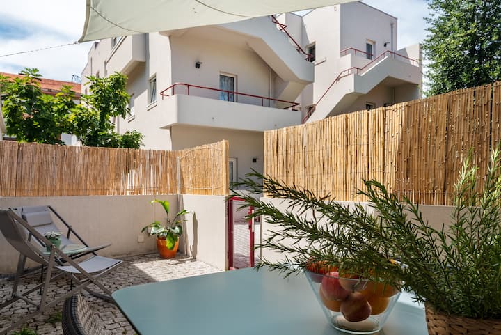 Pet Friendly Garden House W/ Ac - Porto