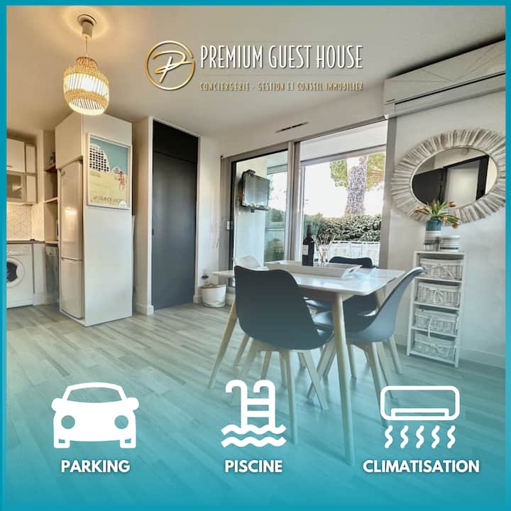 Pgh N°11- Terrasse Arborée, Piscine, Parking Privé - La Grande-Motte