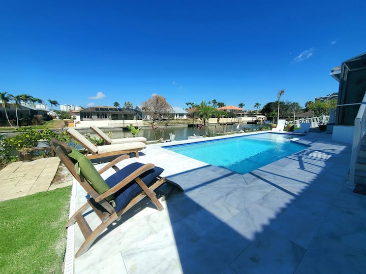 Heron Waterfront Home - Naples Park, FL