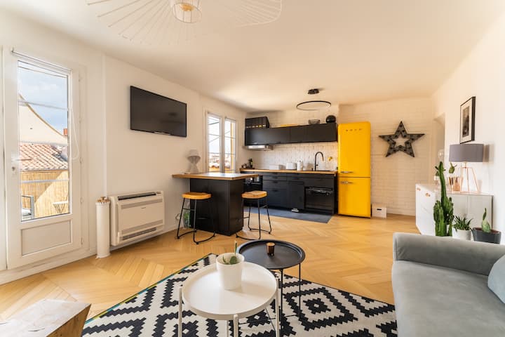Appart Superbe Terrasse Clim Rue Thiers - Aix-en-Provence