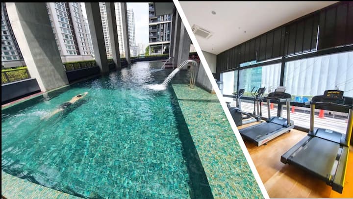 Arcoris Family Suite 4bed 7pax Next Hyatt House Kl - Petaling Jaya