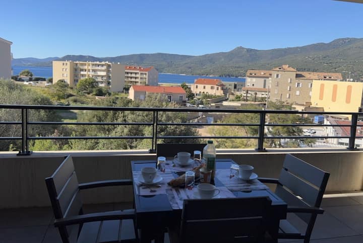 Appartement 4 Pers, Vue Mer, Proche Plage - Propriano