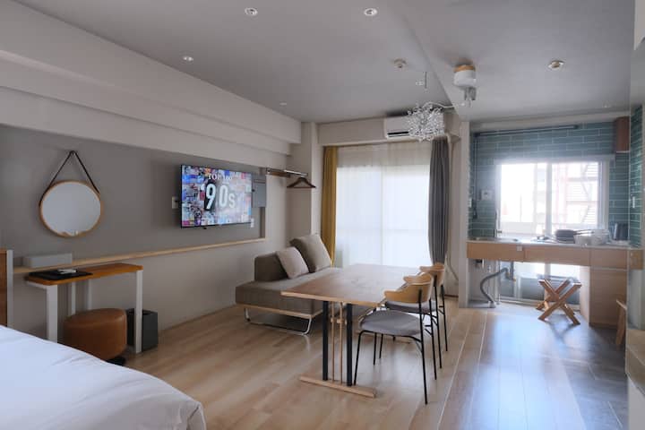 . Copo-hara.46/38sqm/2beds 4min To Ocat Jr Namba - Osaka, Japan