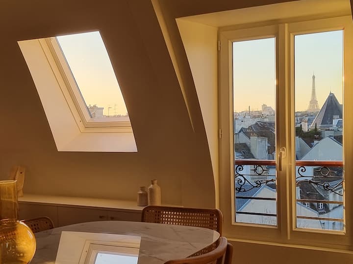 Vue Paris Exceptionnelle, Terrasse Dinatoire, Clim - Paris