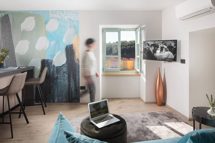 Premium Apartment Blue In A Charming Historic Town - Rabac