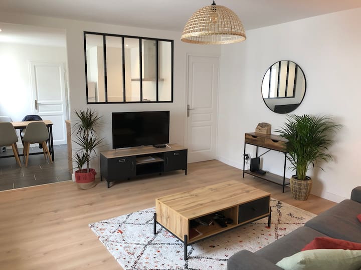 T2 Lumineux Cosy Calme Proche Gare Avec Tv Et Wifi - La Rochelle
