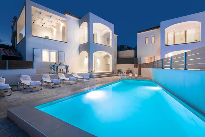 Astarte Villas  Coral Bleu Villa With Private Pool - Zakinthos