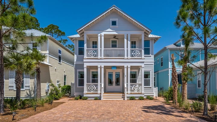 Seacrest Gem! Steps To Pool, Private Beach & Town! - Rosemary Beach, FL