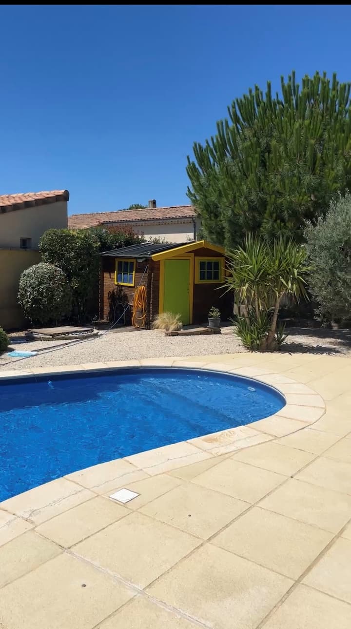 Villa Provençale Avec Piscine - Montélimar
