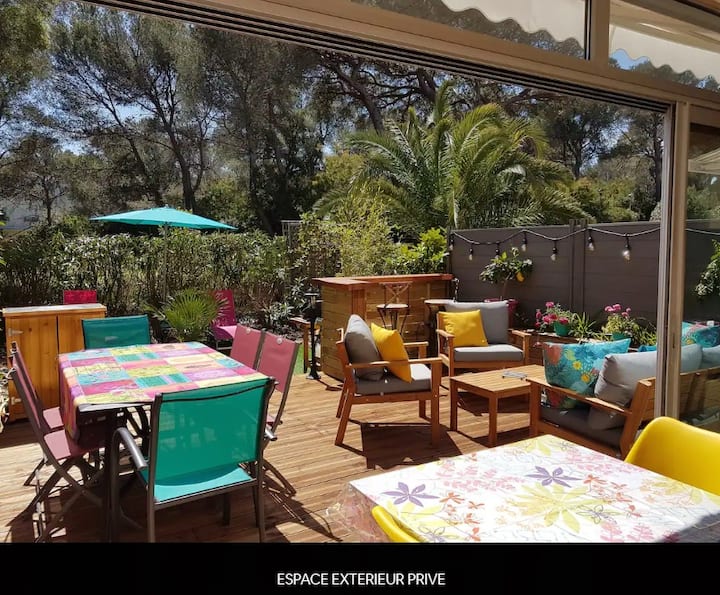 Superbe Appartement Avec Jardin, Piscine, Tennis - Fréjus