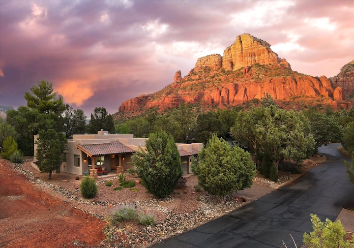 Red Rock Adobe • 360º Views • Walk To Trails! - Sedona, AZ