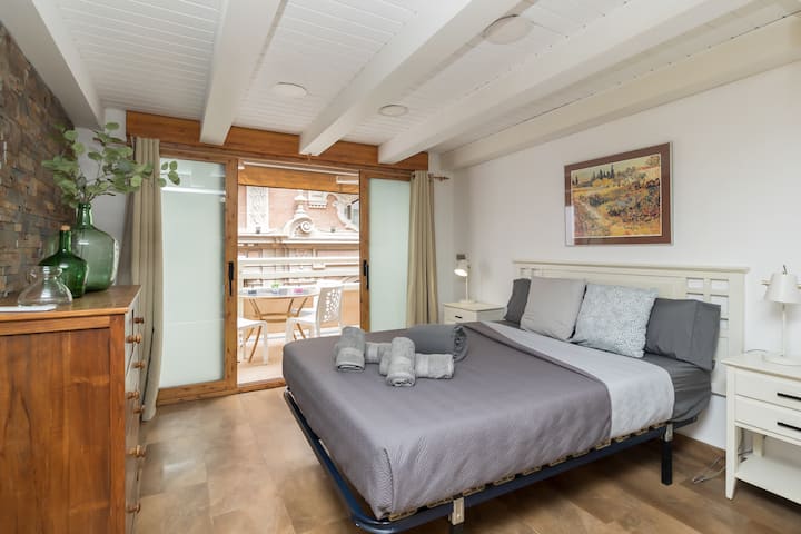 Loft Con Terraza Centro Valencia - Walencja