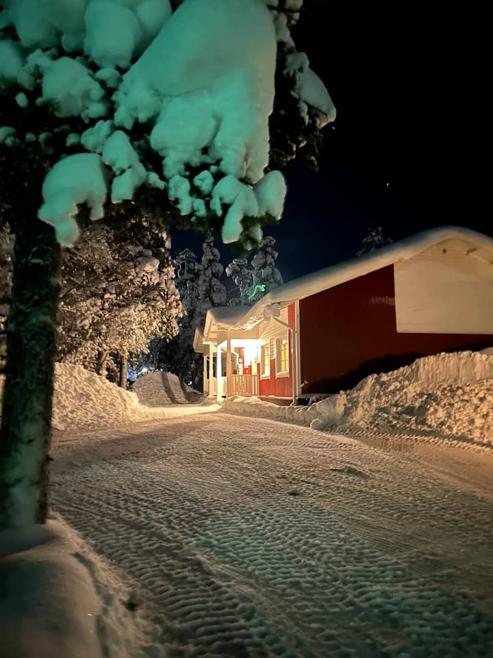 Ihastuttava Paritalo-huoneisto - Saariselkä