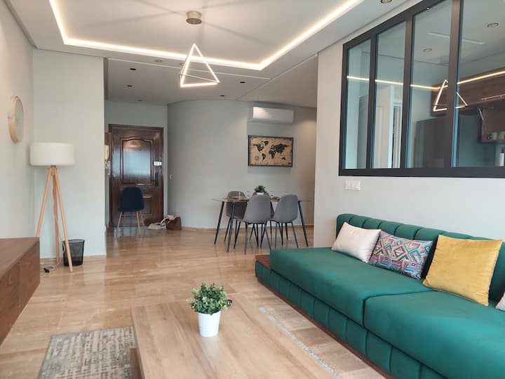 Superbe Appartement Moderne Centre Agdal Balcon - Rabat