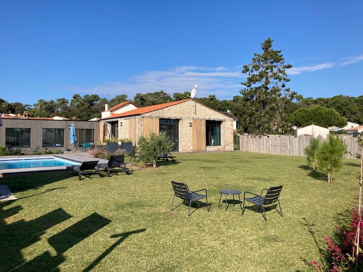 Maison Avec Piscine Chauffée La Tranche Sur Mer - Longeville-sur-Mer