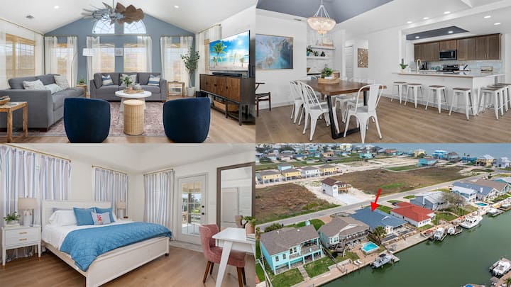 Rockport Waterfront Oasis- Stunning! - Rockport, TX