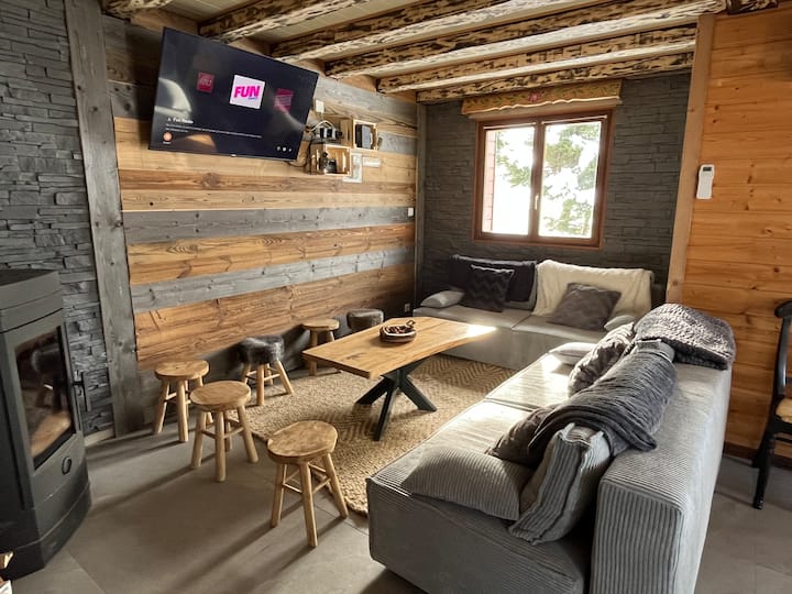 Chalet 12 Personnes Sauna Au Pied Des Pistes - Vosges