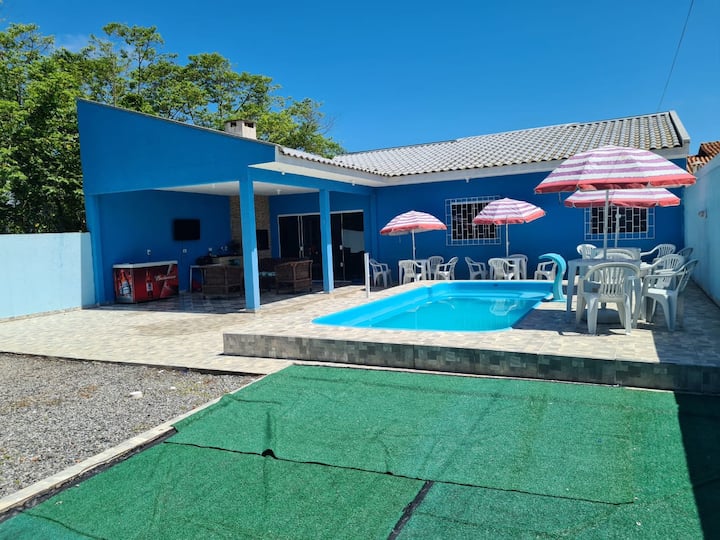 Casa Com Piscina Em Guaratuba - Guaratuba
