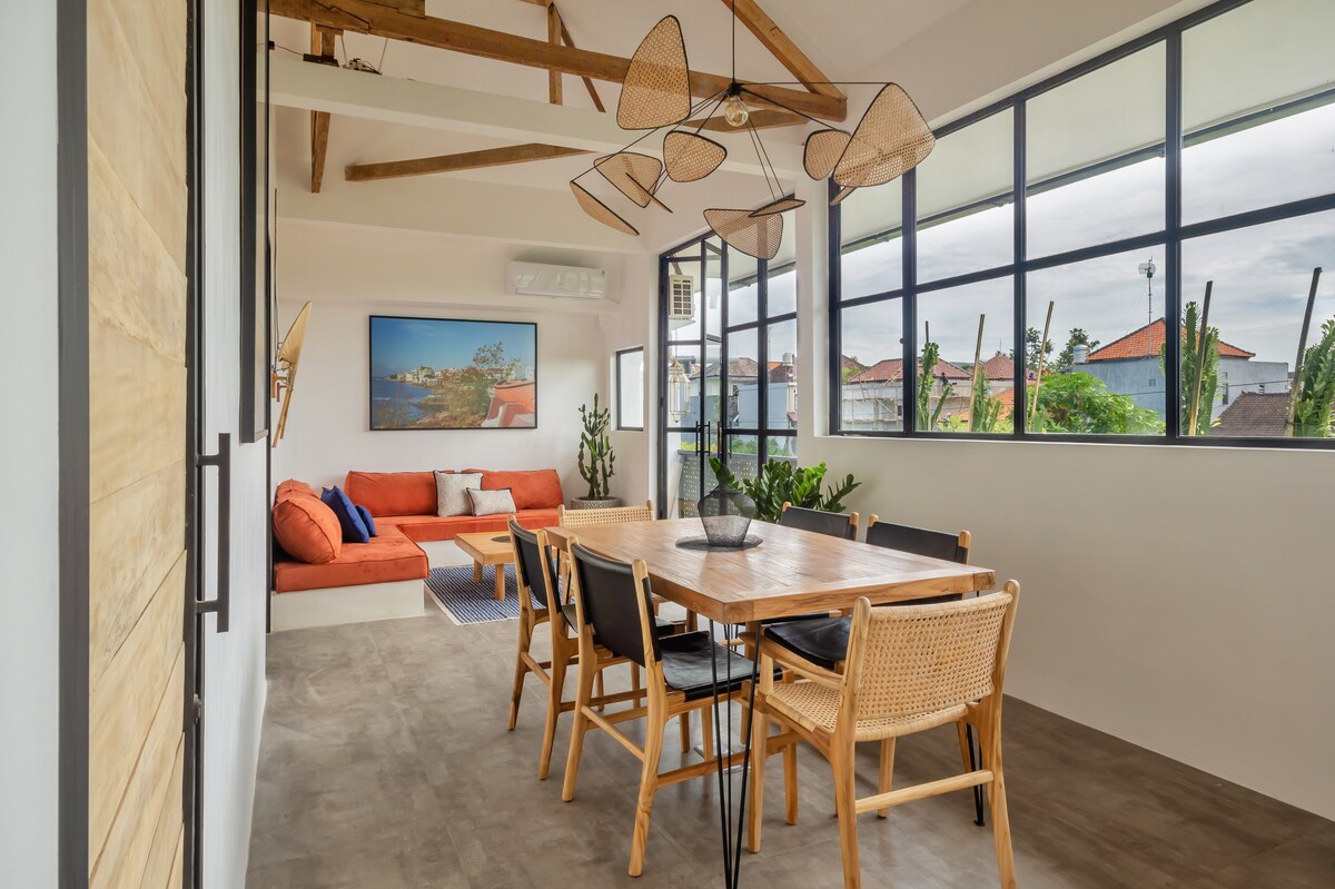 Comfy 2BR Villa Upper Floor in Canggu by Re|Vive - Houses for Rent in ...